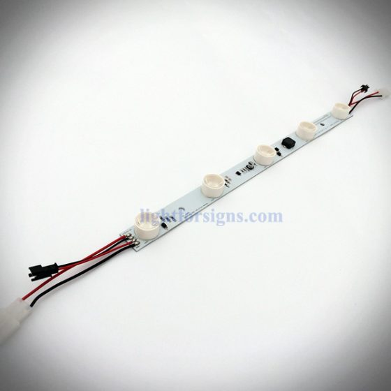 15W DC 24V light box edge lit led modules with focused concave lens