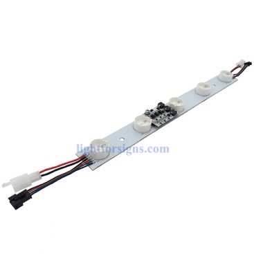 15W DC 24V light box edge lit led modules with focused concave lens